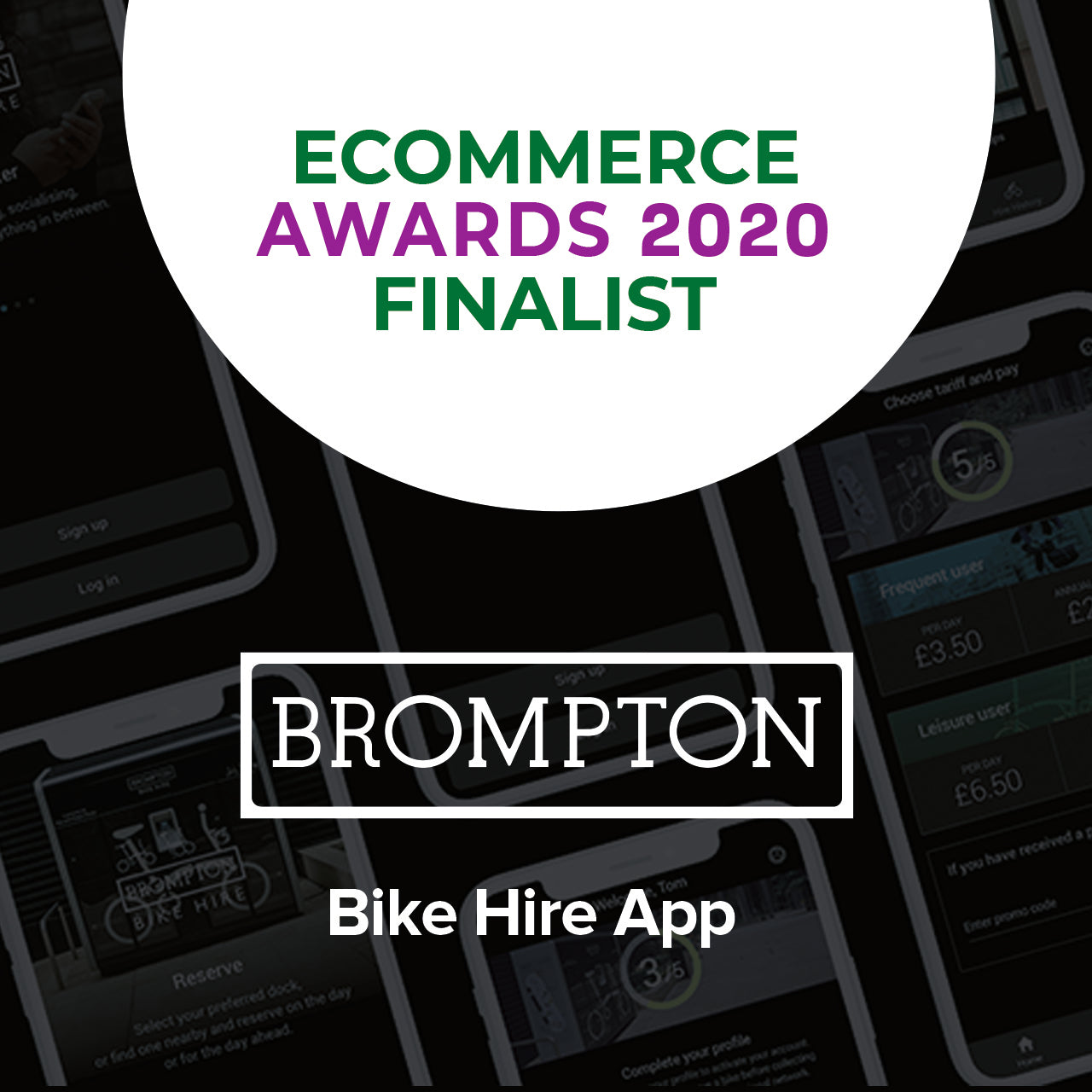 We’re finalists at the 2020 eCommerce Awards
