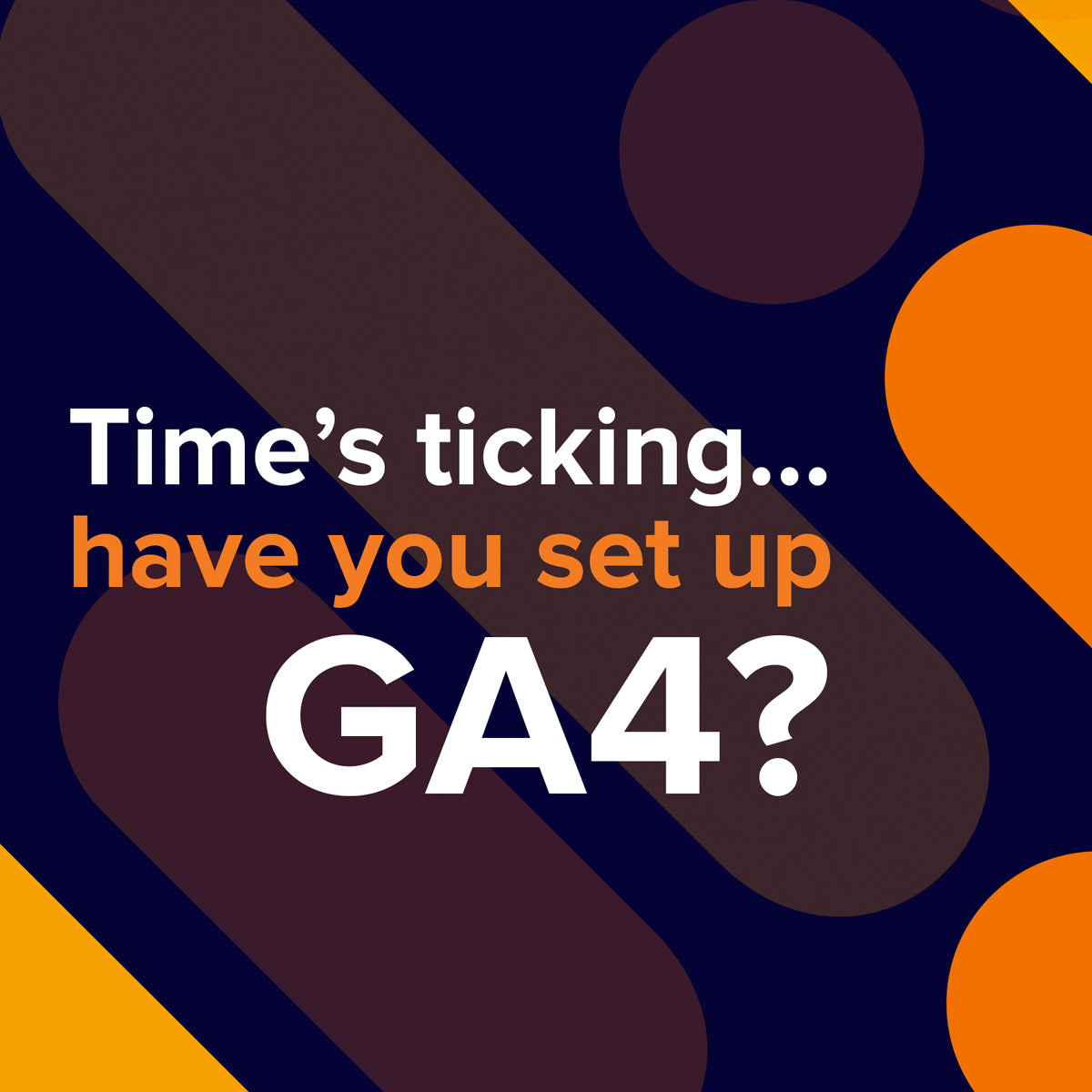 GA4 countdown has begun, only a few weeks to go...